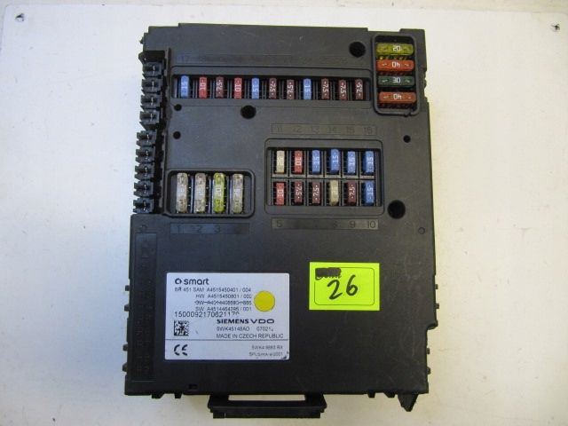 SMART FORTWO 451 MODUL SAM BSI A4515450401 - 9417084191 - oficjalne ...