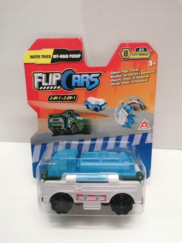 FLIP CARS AUTKO 2 W 1 ROZŁÓŻ I PRZEKRĘĆ CYSTERNA - 13104306942 ...