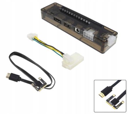 Купить EGPU Riser EXP GDC V8.5 Beast Mini PCI-E: отзывы, фото и ...