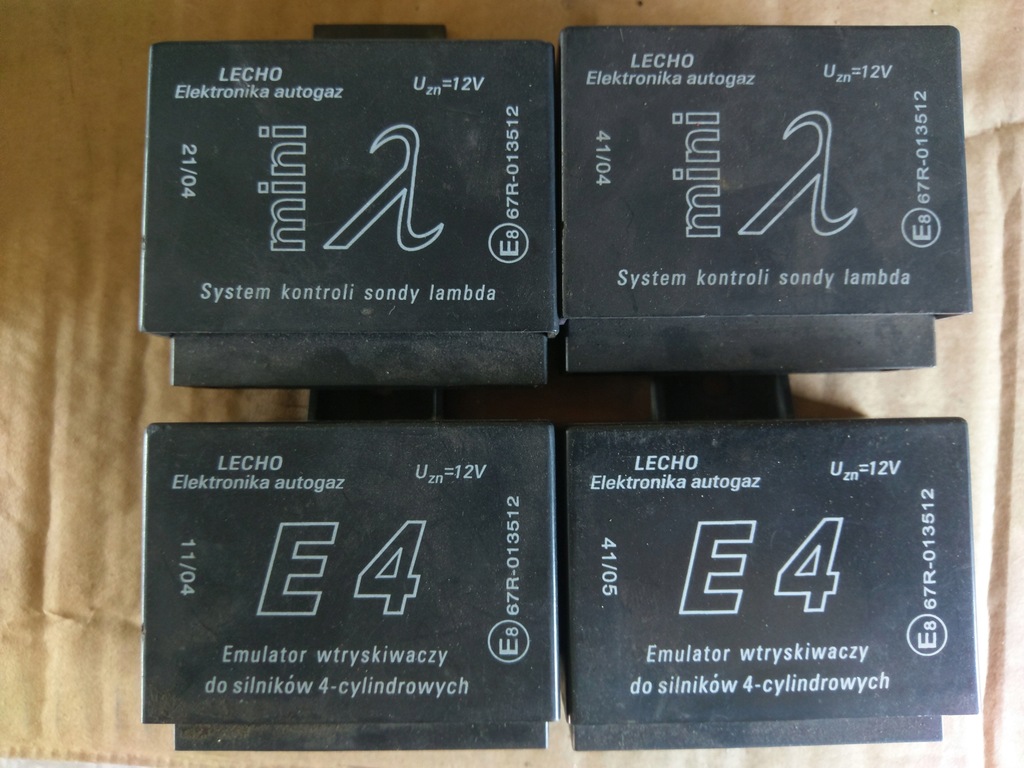 STEROWNIK EMULATOR WTRYSKIWACZY GAZU LPG LECHO E4 - 11337532807 - oficjalne archiwum Allegro