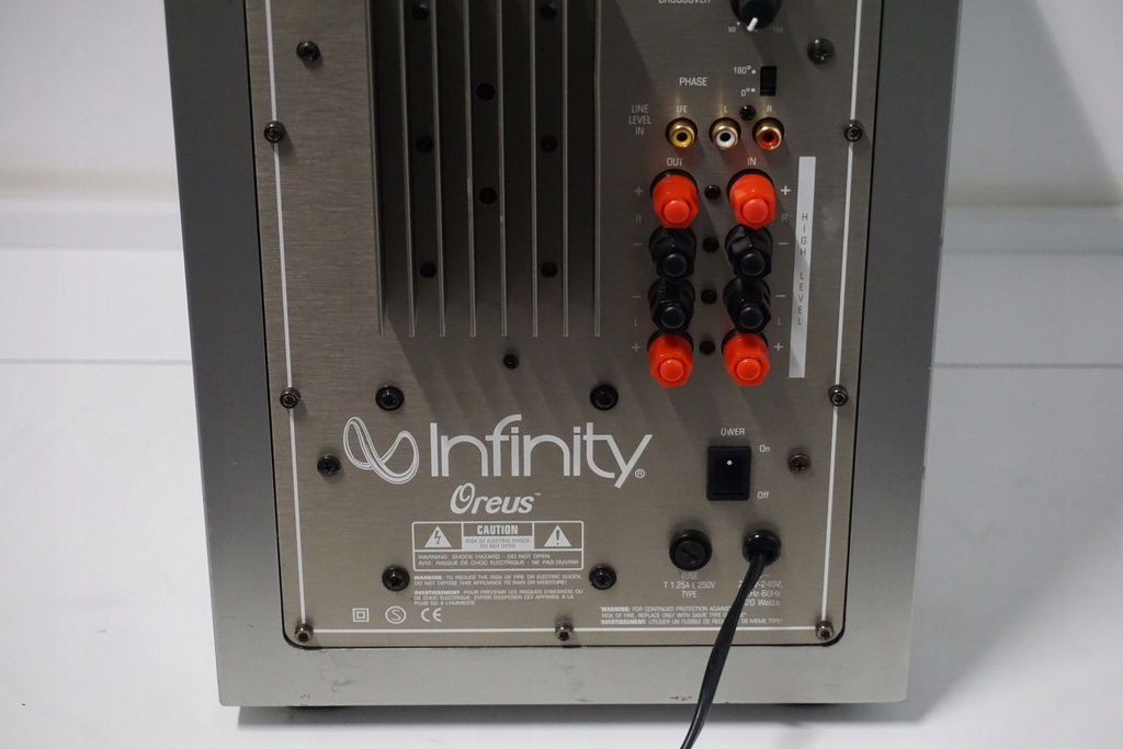 Купить Сабвуфер INFINITY OREUS! Аудиофильский !Hi-END сабвуфер: отзывы ...
