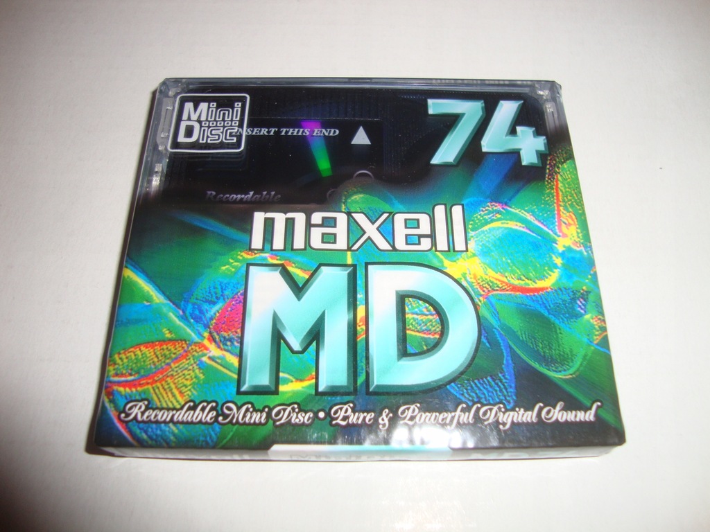 MiniDisc Maxell 74X - 12094561741 - oficjalne archiwum Allegro