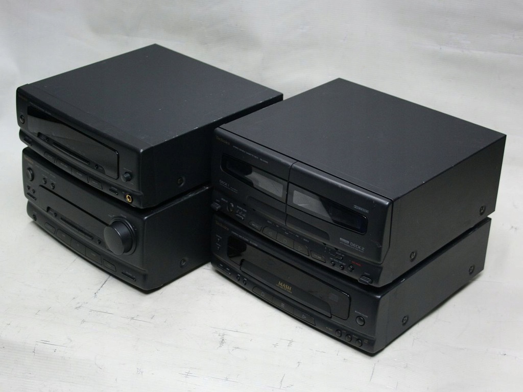 Wieża Technics SC-CH550 - elemety SA SH SL RS - 12473721357 - oficjalne ...