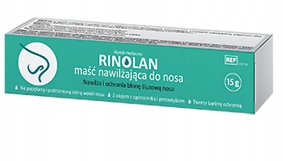 RINOLAN maść nawilżająca do nosa 15g Rodzina Zdrow - 13269498285 ...