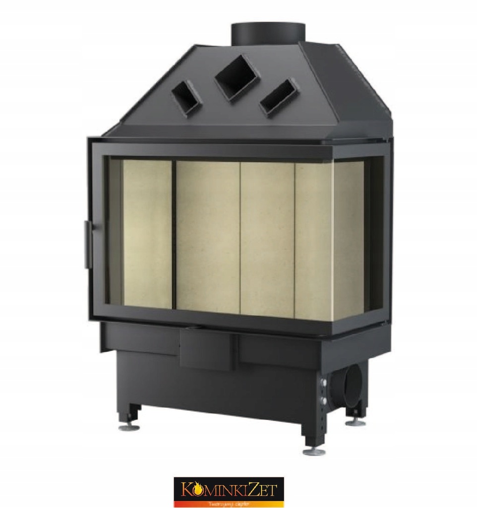 WKŁAD KOMINKOWY UNICO DRAGON 4B XL SLIM MODERN - 12369900573 ...