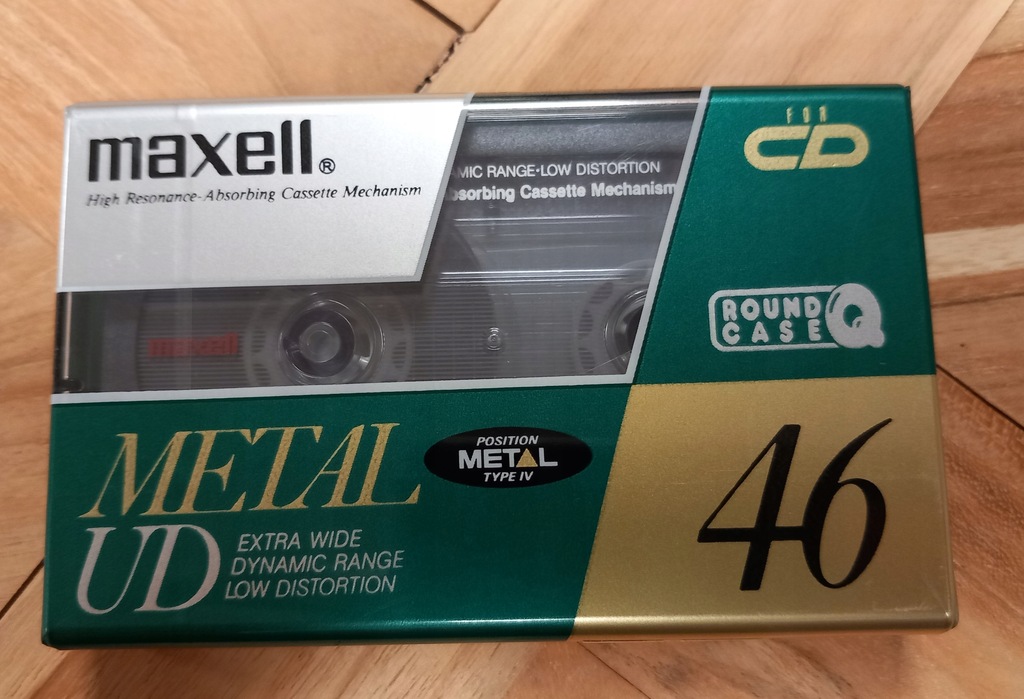 MAXELL UD METAL 46 Kaseta magnetofonow - 13062841063 - oficjalne archiwum Allegro