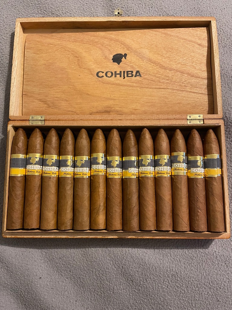 Cygaro Cohiba ORYGINALNE!!! - 12941582572 - oficjalne archiwum Allegro