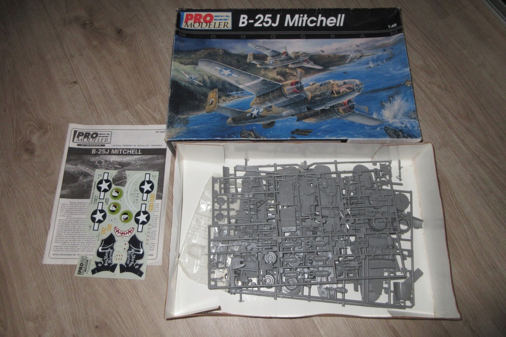 B-25J MITCHELL PROMODELLER 1/48 - 12375787700 - oficjalne archiwum Allegro