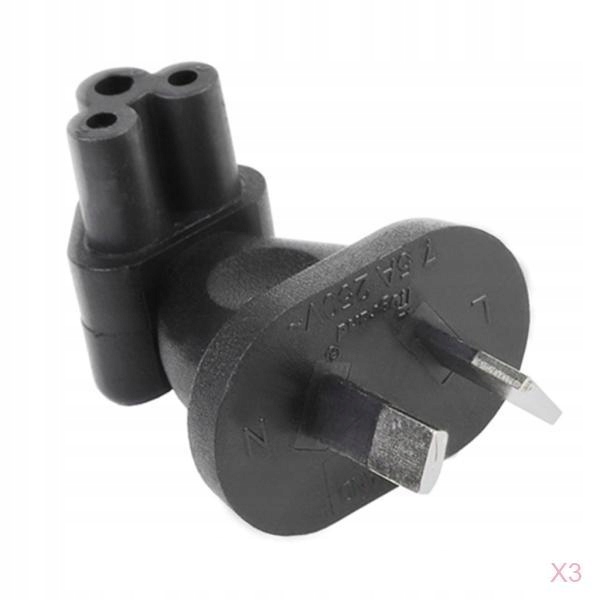Right Angle Power Plug Adapter AU 2pin TO IEC320 - 13971719597 ...