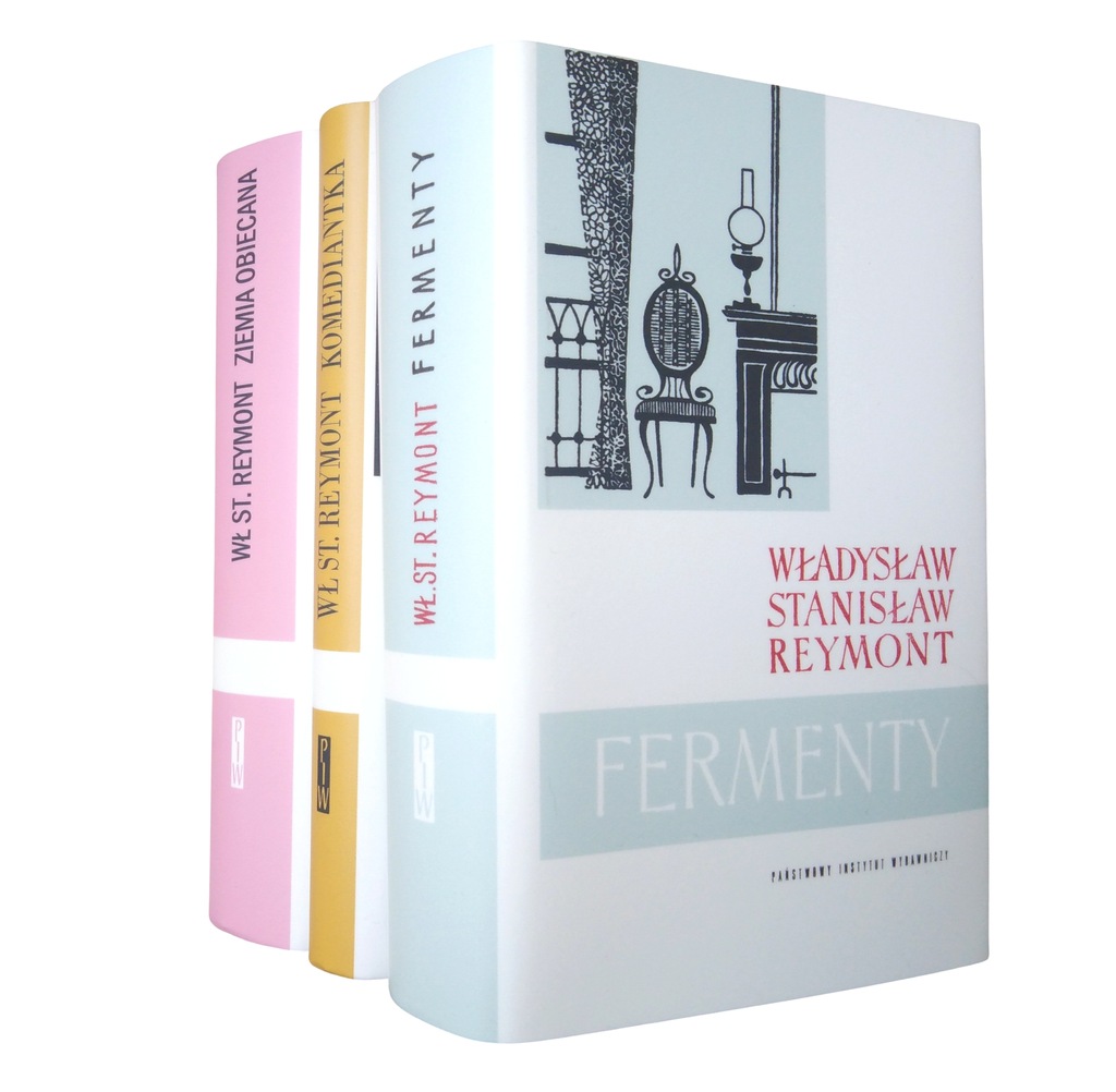 Ziemia obiecana Komediantka Fermenty Reymont - 11939881576 - oficjalne archiwum Allegro