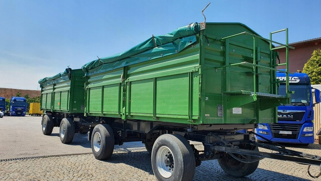 Wackenhut Przyczepa Wackenhut 16t , wywrotka 3 str - 12762103281 ...