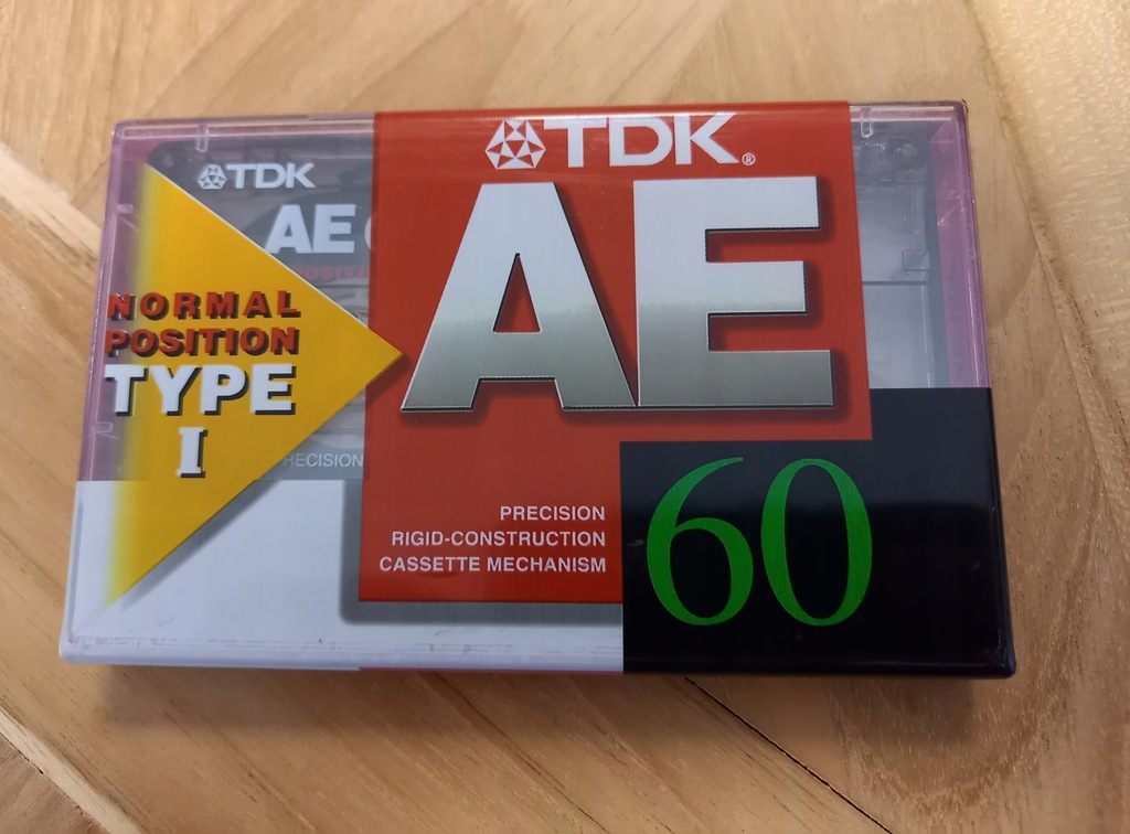 TDK AE 60 kaseta magnetofonowa - 12186288615 - oficjalne archiwum Allegro