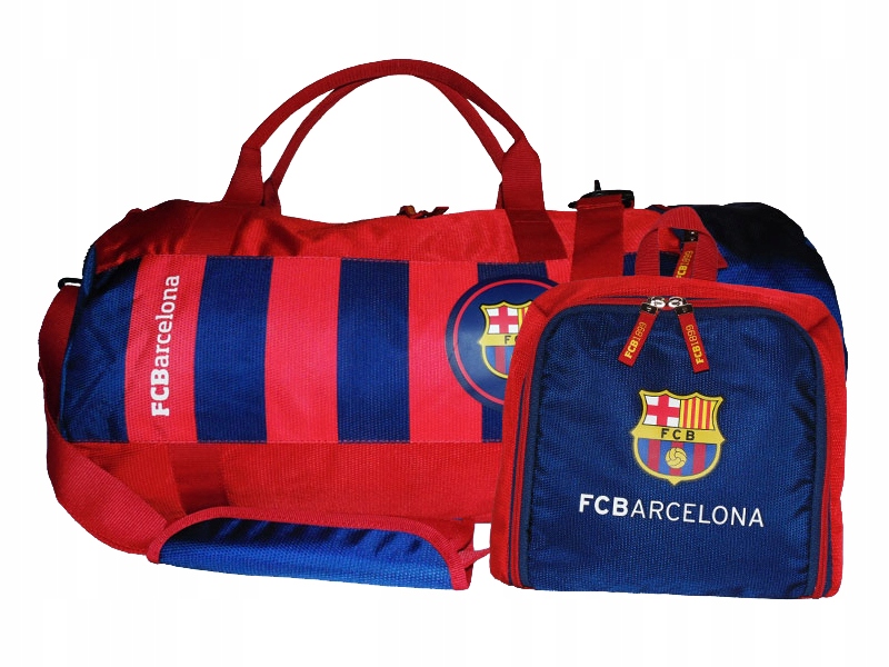 KOMPLET FC BARCELONA TORBA SPORTOWA TRENINGOWA FCB - 12504635904 ...