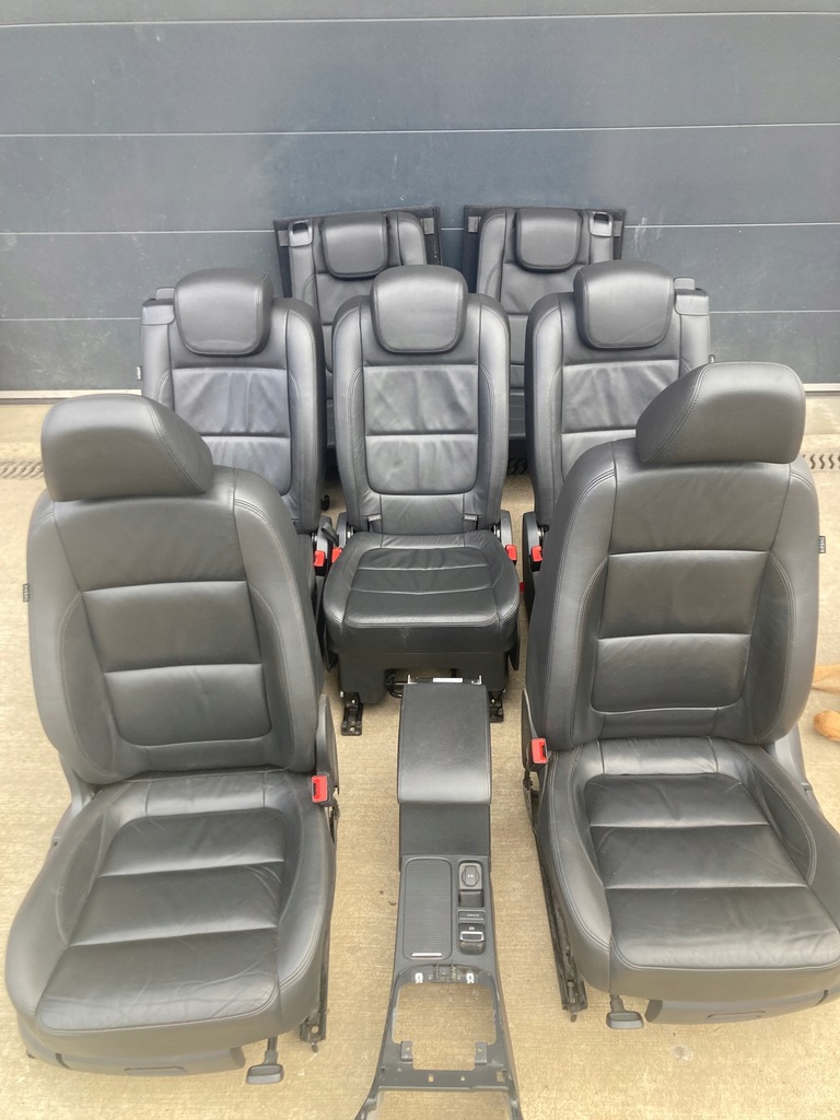 FOTELE TAPICERKI DRZWI VW SHARAN II 7N0 7 OSÓB - 12945095979 - oficjalne archiwum Allegro