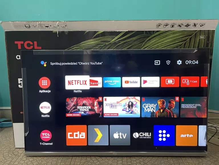 TELEWIZOR TCL 50P715 50' LED 4K SMART TV DVB-T2 - 12713348493 ...