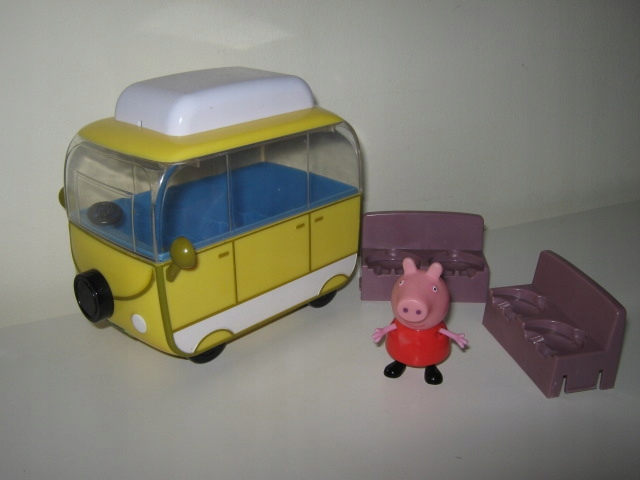 PEPPA PIG AUTO KAMPER CAMPER + FIGURKA - 12170638826 - oficjalne ...