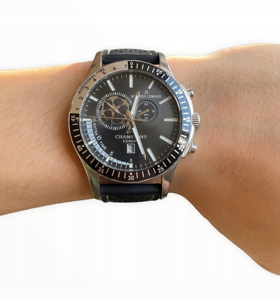 Zegarek Jacques Lemans UEFA Champions League U-29A - 12116272729 - oficjalne archiwum Allegro