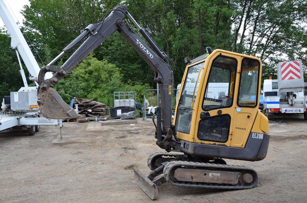 MINIKOPARKA VOLVO EC20B WAGA 1.5 TONY ROK 2007 - 8325721908 - oficjalne ...