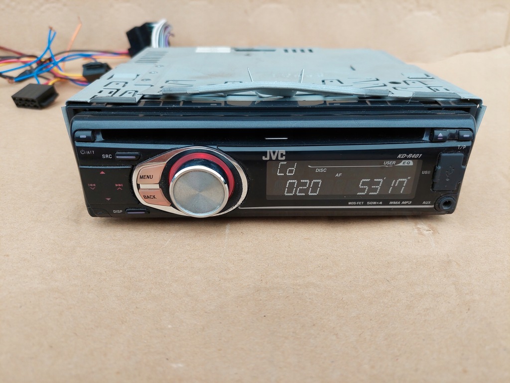 Radio JVC KD-R401 sprawne USB - 13102418755 - oficjalne archiwum Allegro