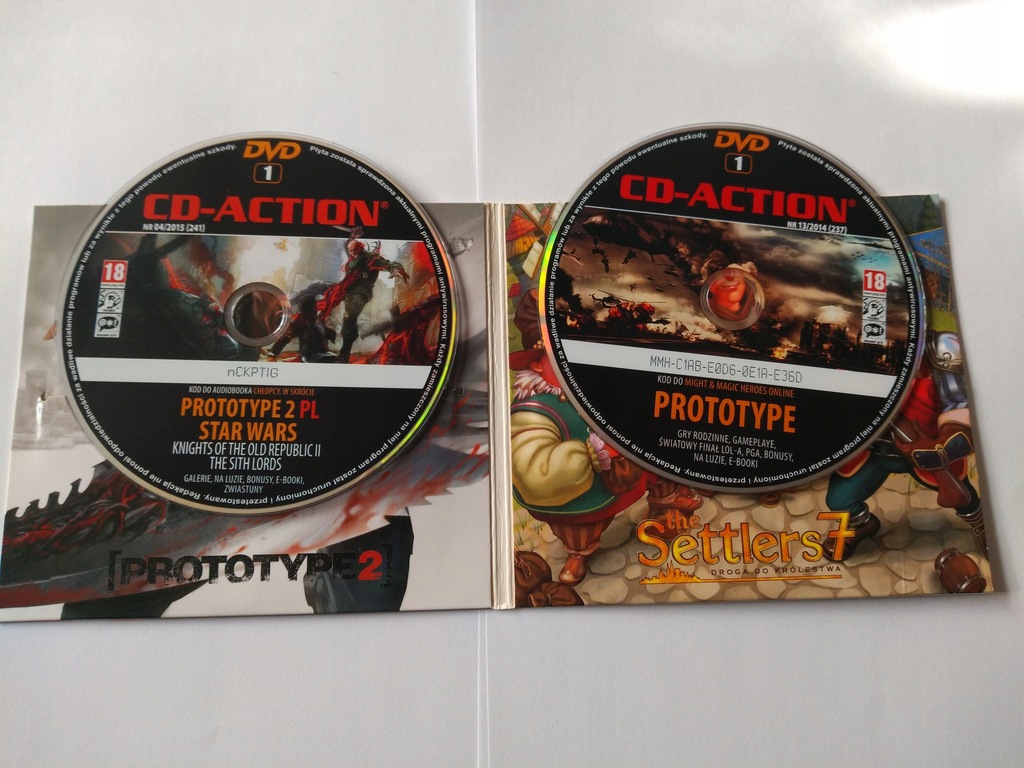 Prototype 1 ANG + Prototype 2 II PL PC DVD - 12088241298 - oficjalne archiwum Allegro