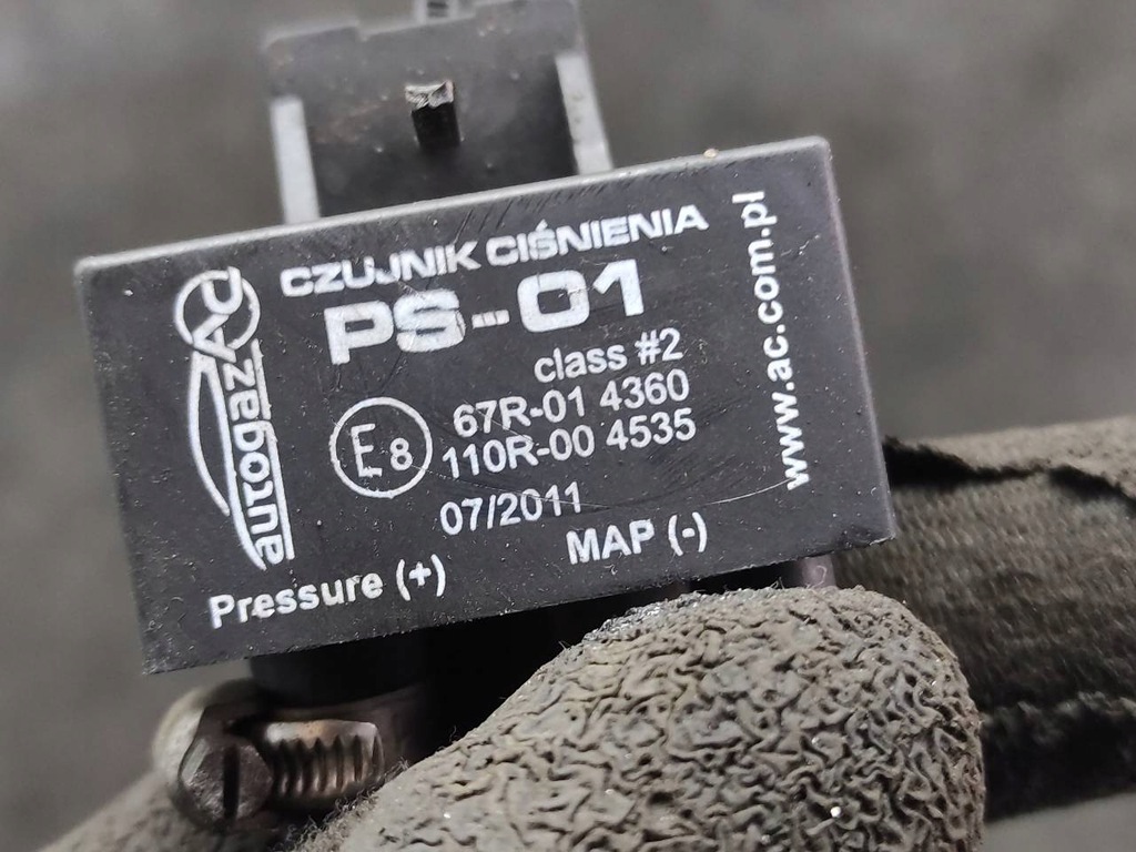 MAPSENSOR CZUJNIK CIŚNIENIA GAZU STAG PS-01 - 11812420675 - oficjalne ...