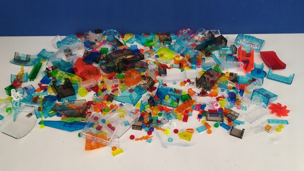 Lego Mix Klocków Trans Przezroczyste 600g NR K32 - 14013774660 - oficjalne archiwum Allegro