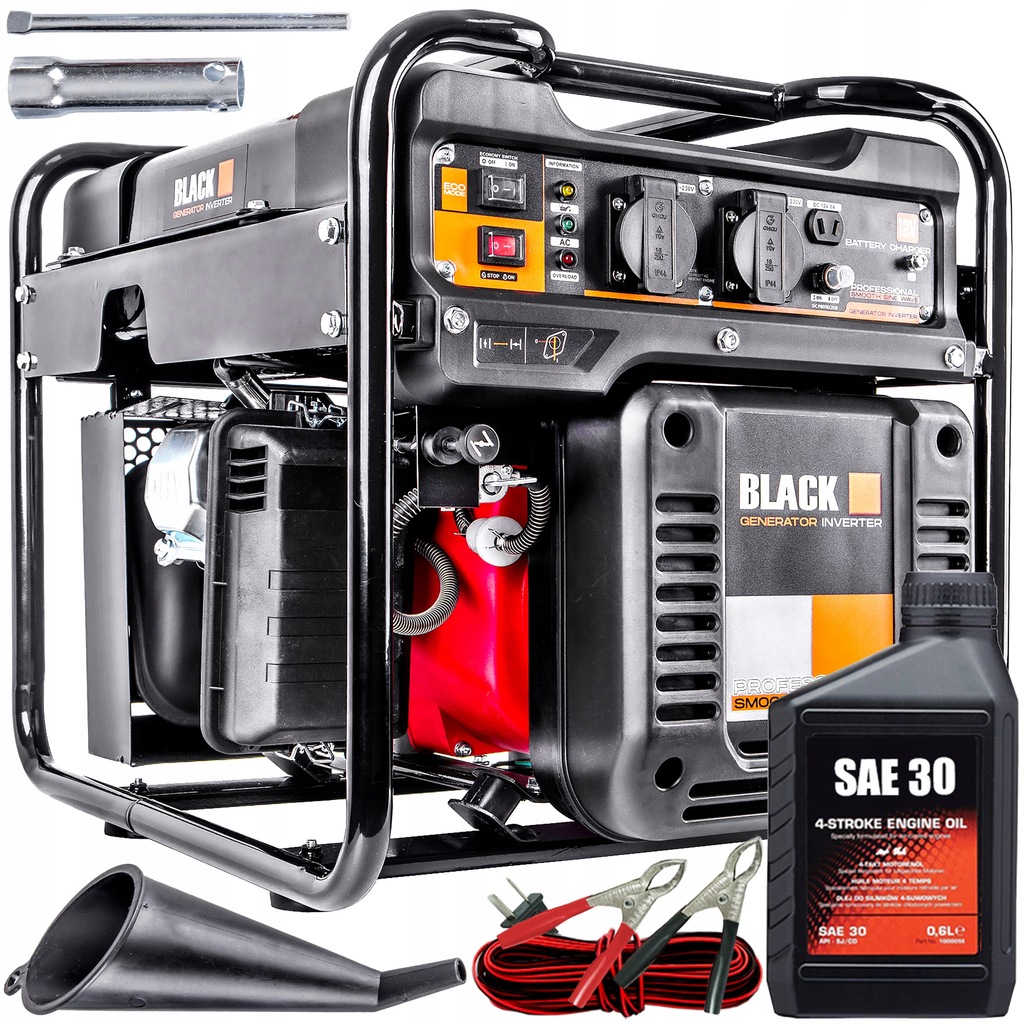 INWERTOROWY AGREGAT PRĄDOTWÓRCZY JEDNOFAZOWY 5500W - 12515092068 - oficjalne archiwum Allegro