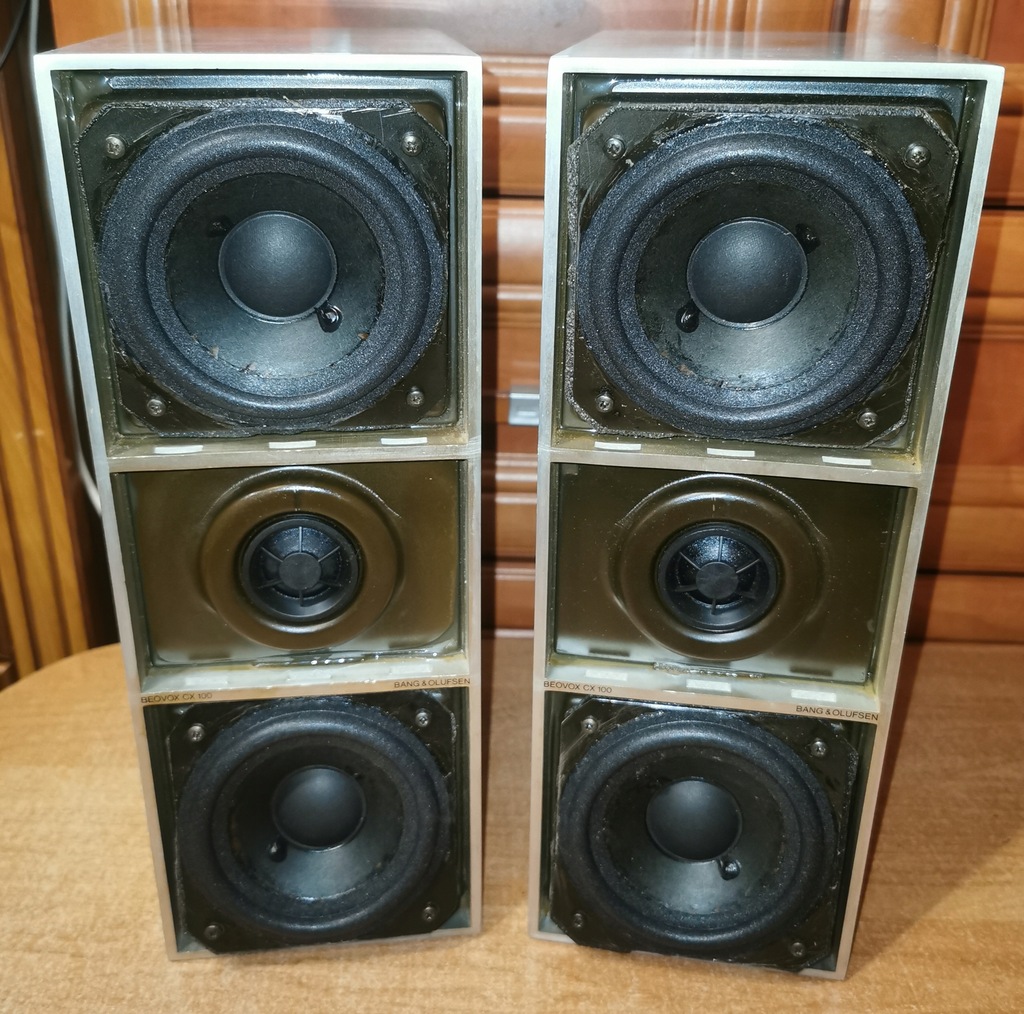 Kolumny Bang Olufsen CX 100 #Srebrne# - 13123397718 - oficjalne ...