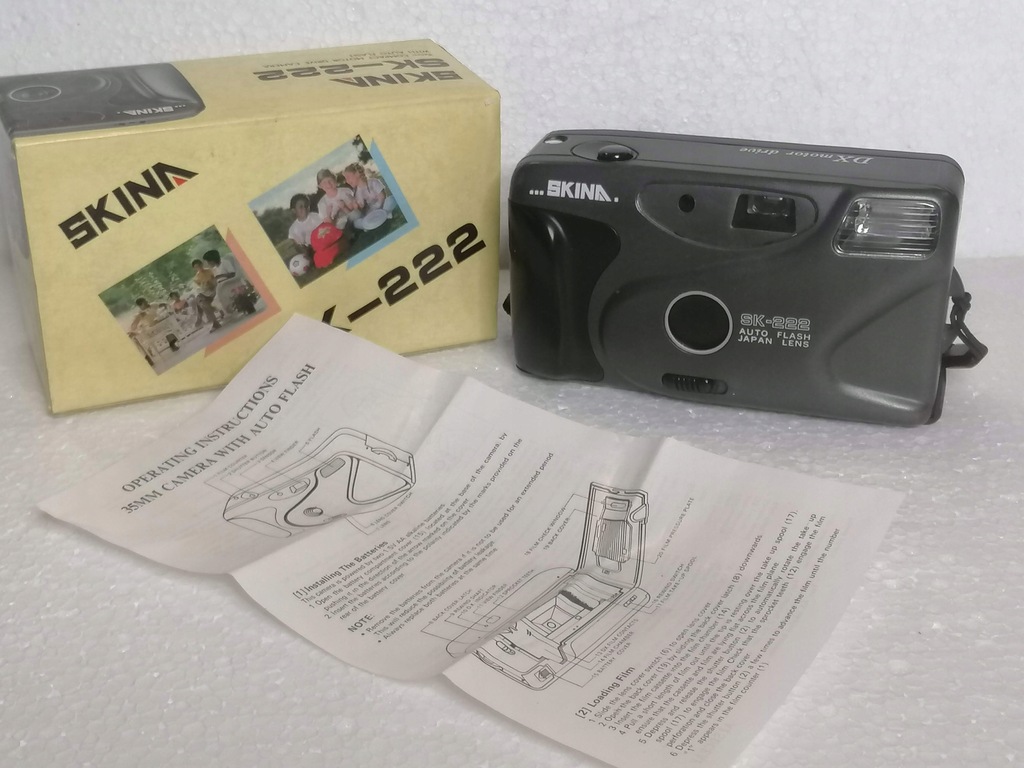 Aparat Fotograficzny Analogowy SKINA SK-222 box - 14991925371 ...