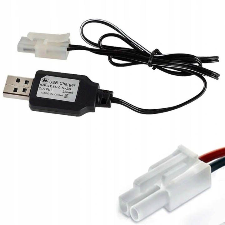 ŁADOWARKA BATERII USB NiCd NiMH 9.6V 250mah TAMIYA - 9965017523 - oficjalne archiwum Allegro