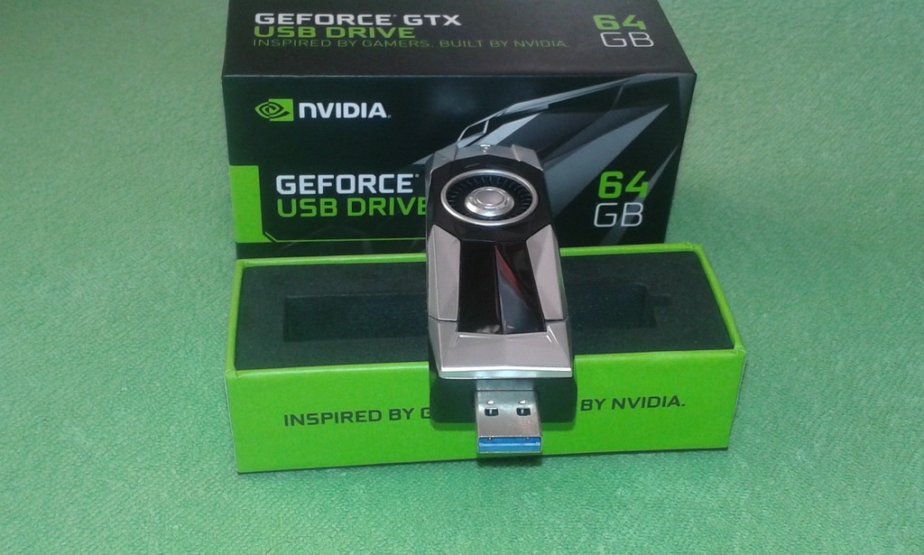 Nvidia GeForce GTX USB Drive 64GB USB 3.0 - 7640238210 - oficjalne ...