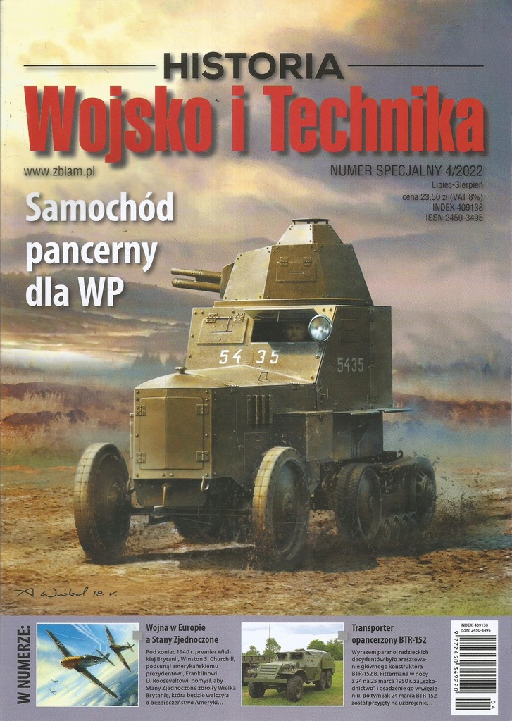 4/2022 HISTORIA Wojsko i Technika nr SPECJALNY - 12490510017 - oficjalne archiwum Allegro