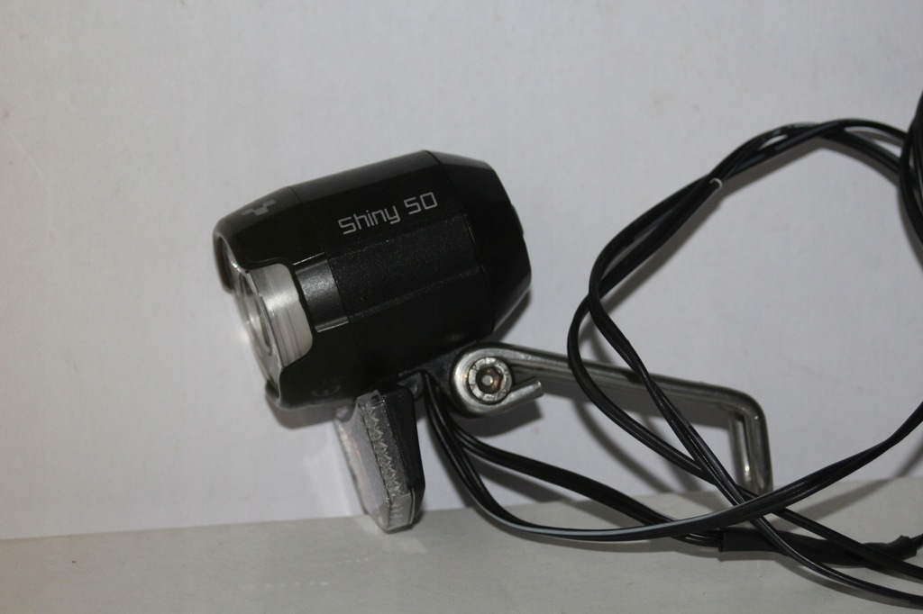 CUBE BUCHEL SHINY 50 PRZEDNIA LAMPKA ROWEROWA led /pod dynamo-piastę ...