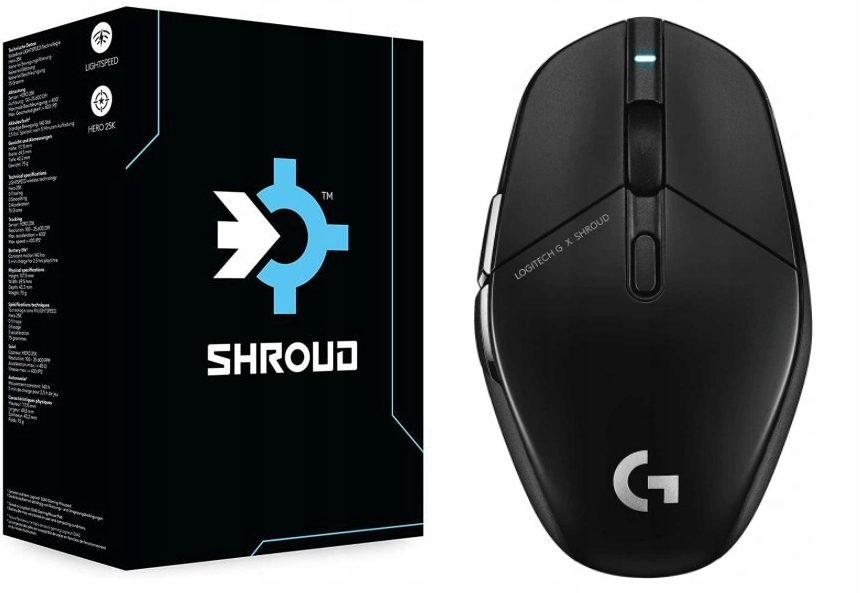 Купить Беспроводная игровая мышь Logitech G303 Shroud Edition: отзывы ...