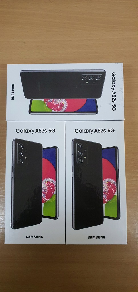 Samsung A528B Galaxy A52s 5G 6+128GB czarny nowy - 11833286723 ...