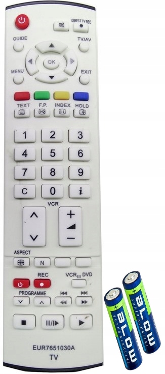 Pilot do TV PANASONIC EUR7651030A - 12630085692 - oficjalne archiwum ...