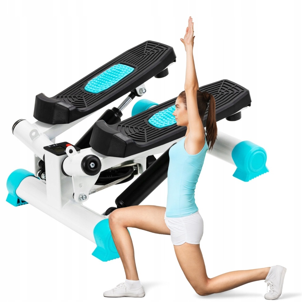 STEPPER STEPER SKRĘTNY Z GUMAMI MOCNY NIEBIESKI - 12951627060 - oficjalne archiwum Allegro