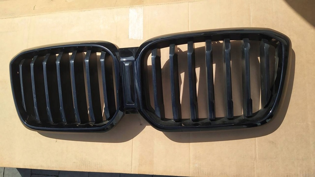 BMW X3 X4 G01 G02 LCI ATRAPA GRILL SHADOW BLACK - 12207496738 ...