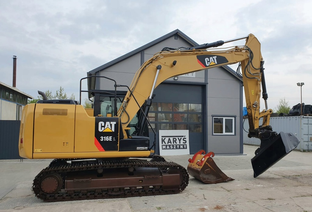 KOPARKA GĄSIENICOWA CAT CATERPILLAR 316 EL 316EL - 12137700760 ...