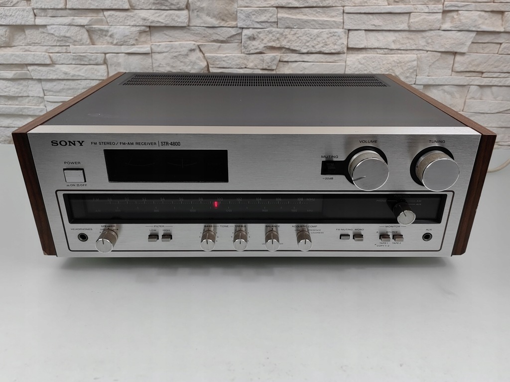 SONY STR 4800 Analogowy amplituner stereo vintage - 13578376960 ...
