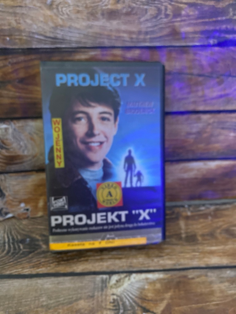 Projekt X VHS M. Broderick - 12868683986 - oficjalne archiwum Allegro