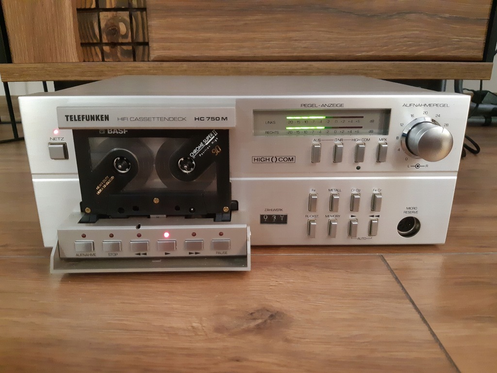 Magnetofon Telefunken HC 750 M Stan Idealny - 11662134449 - oficjalne ...