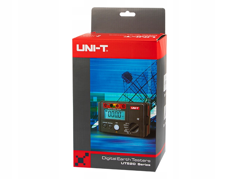 Miernik UNIT UT521 miernik rezystancji uziemienia - 10636232548 - oficjalne archiwum Allegro