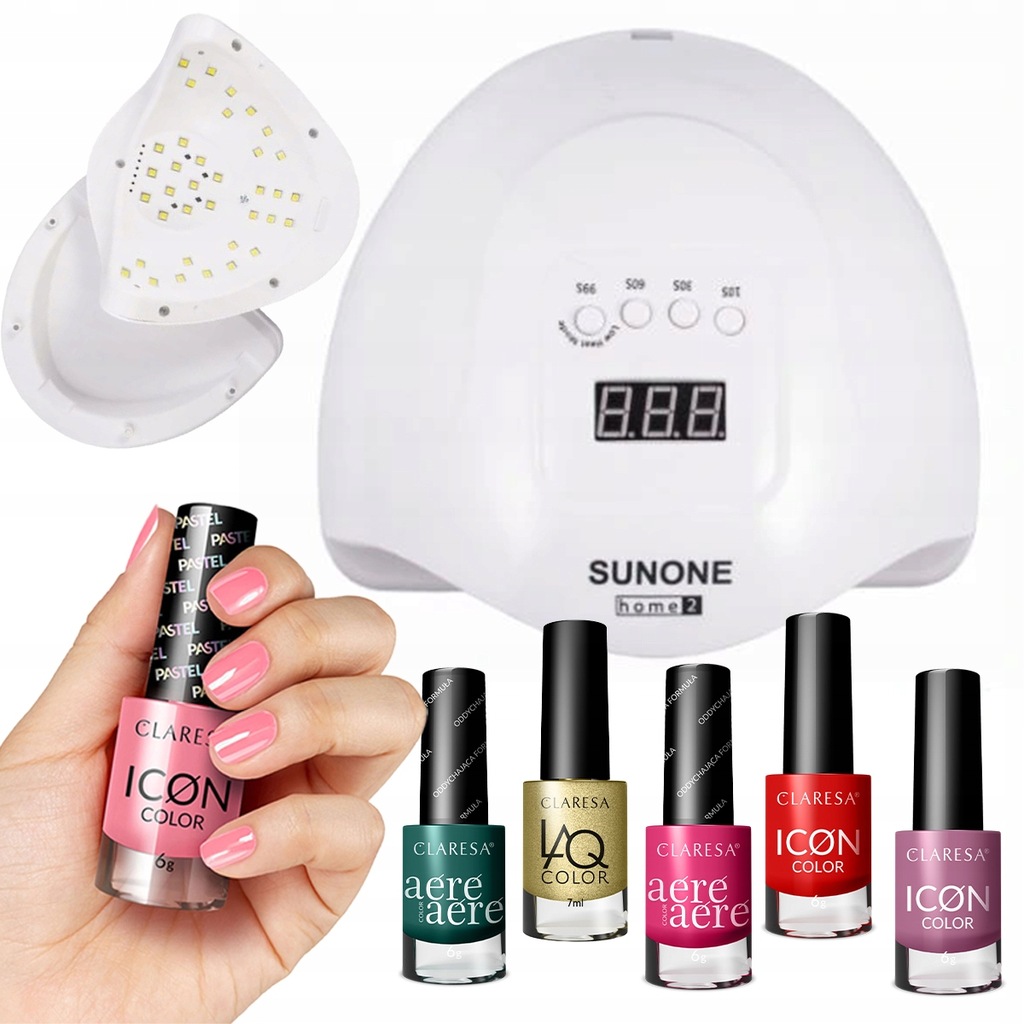 Lampa Sunone Home2 80W 5x Lakier do paznokci mani - 11306643414 ...