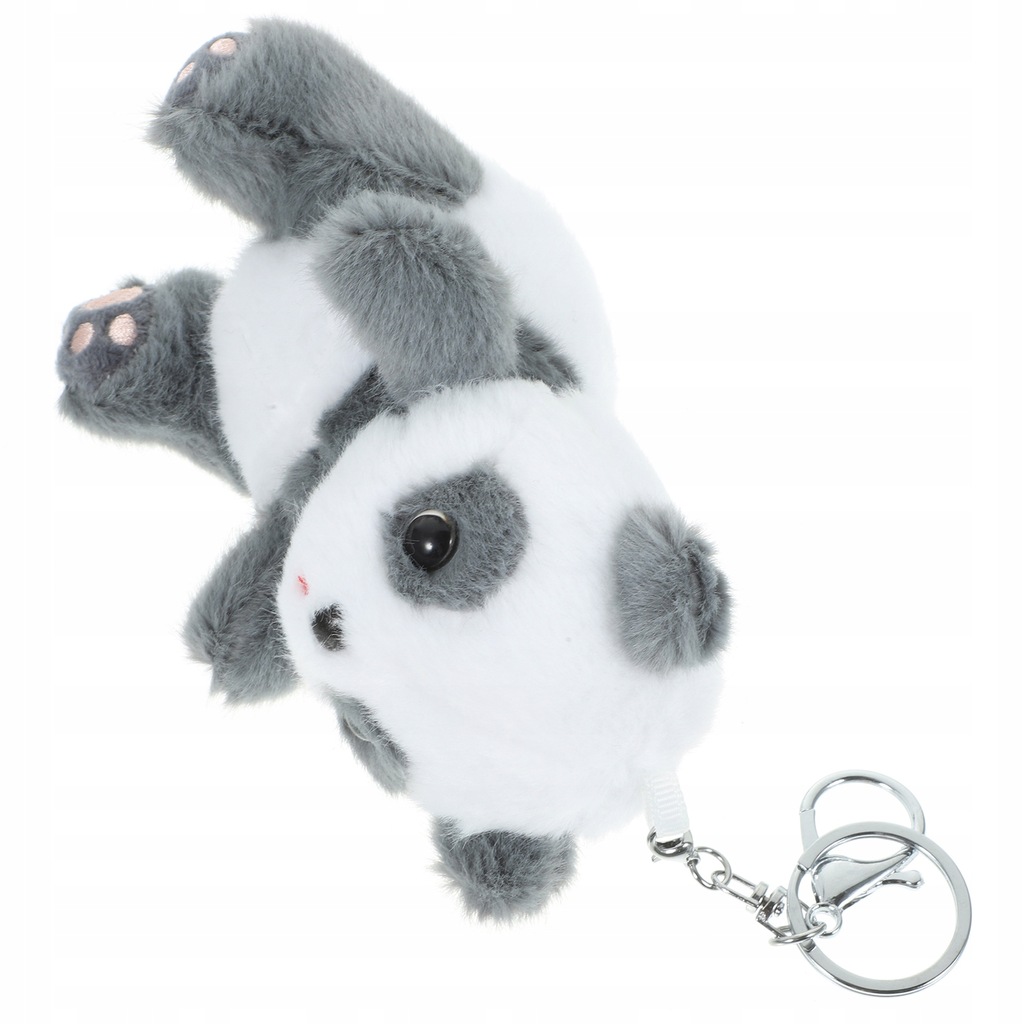 Panda Keyring Adorable Plush Panda Keychain - 14472585793 - oficjalne ...