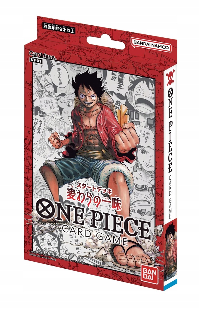 One Piece Card Game ST-01 Straw Hat Crew - 12962722219 - oficjalne archiwum Allegro
