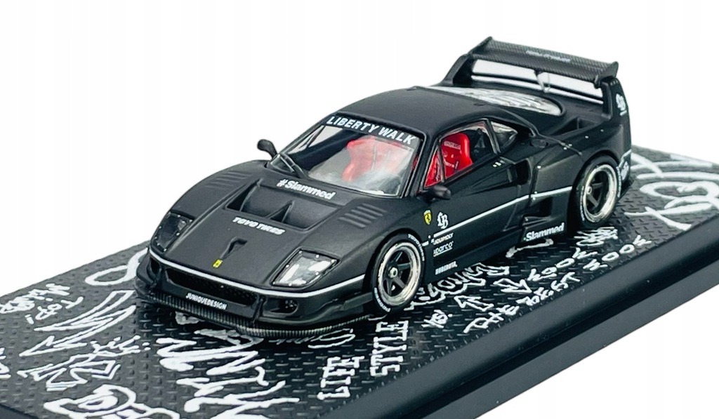 INNO MODELS FERRARI F40 LIBERTY WALK LBWK 1:64 NOWY MODEL ...