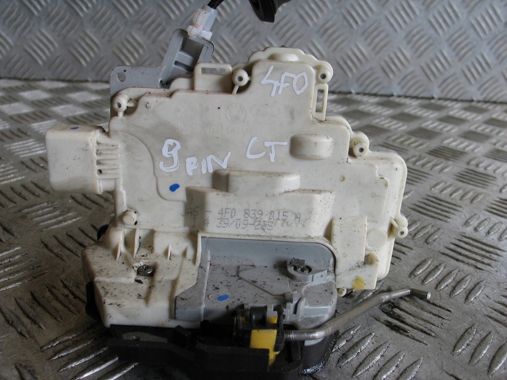 ZAMEK DRZWI LEWY TYLNY 9 PIN 4F0839015A AUDI A6 C6 - 7503243882 - oficjalne archiwum Allegro