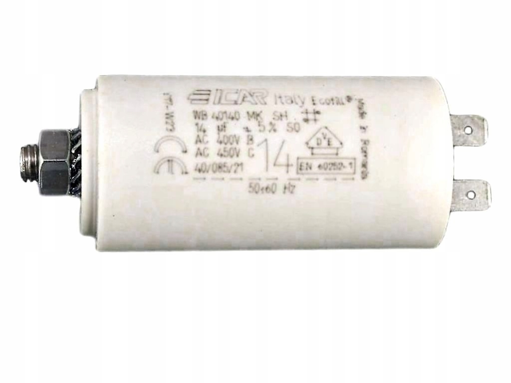 KONDENSATOR 14 micF ICAR WB 40140 MK - 12295296526 - oficjalne archiwum ...