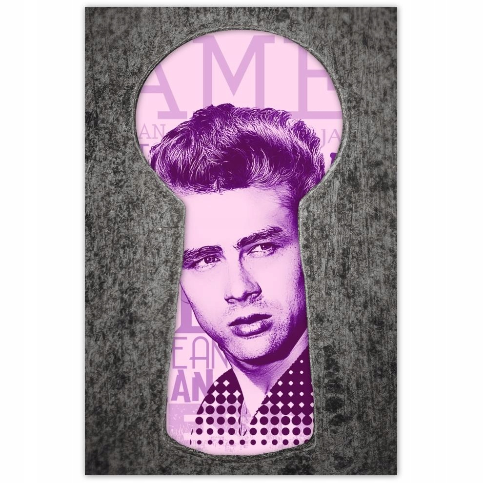 Plakat 60x90 James Dean Portret - 10607417131 - oficjalne archiwum Allegro